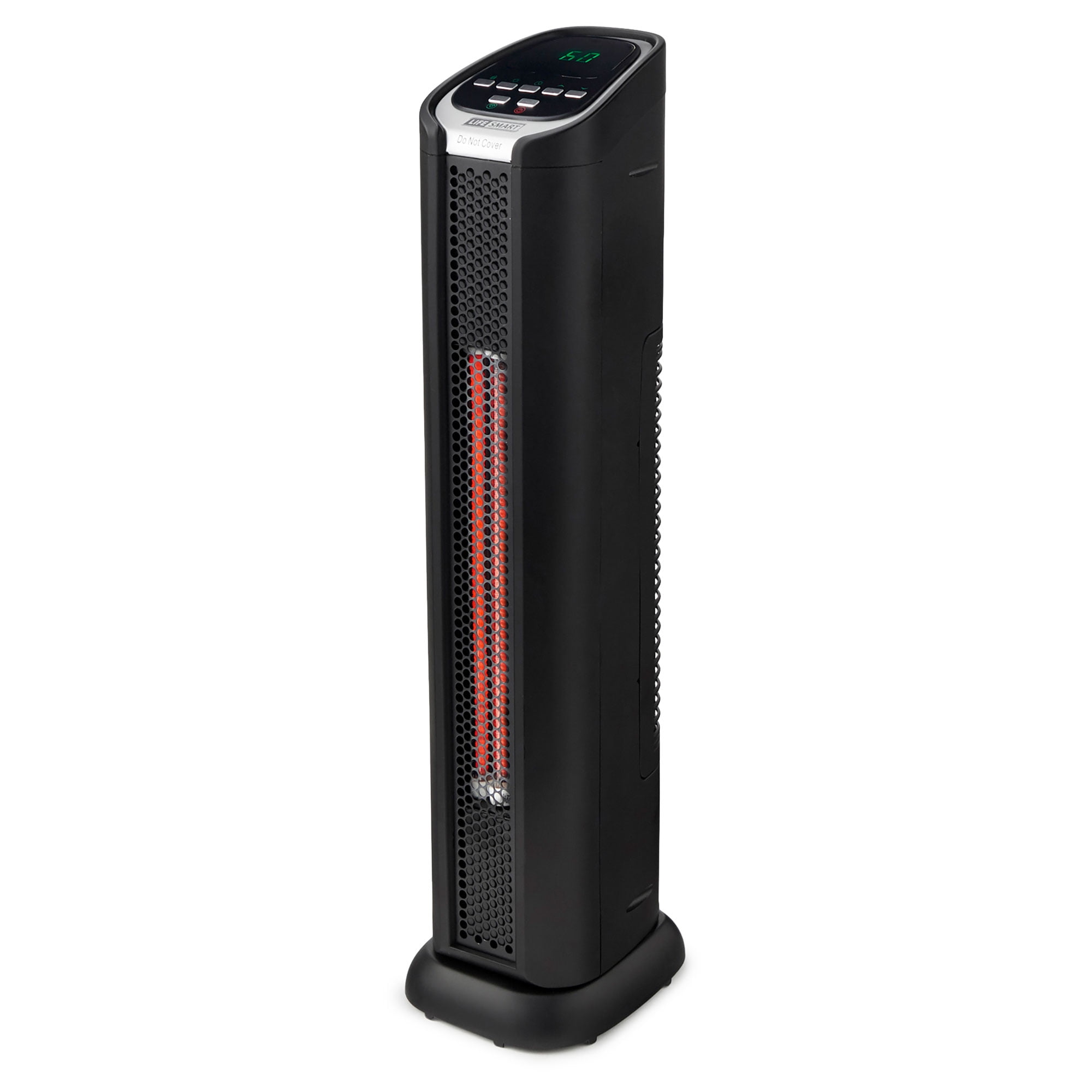 LifeSmart LifePro 1500W Electric Infrared Quartz Tower Space Heater ...