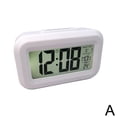 Agiufgs Digital Alarm Clock Battery, Large LCD Display with Snooze and ...