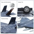 Double Fighter Jet Toy, F35 & F16 Diecast Planes with Lights & Sounds ...