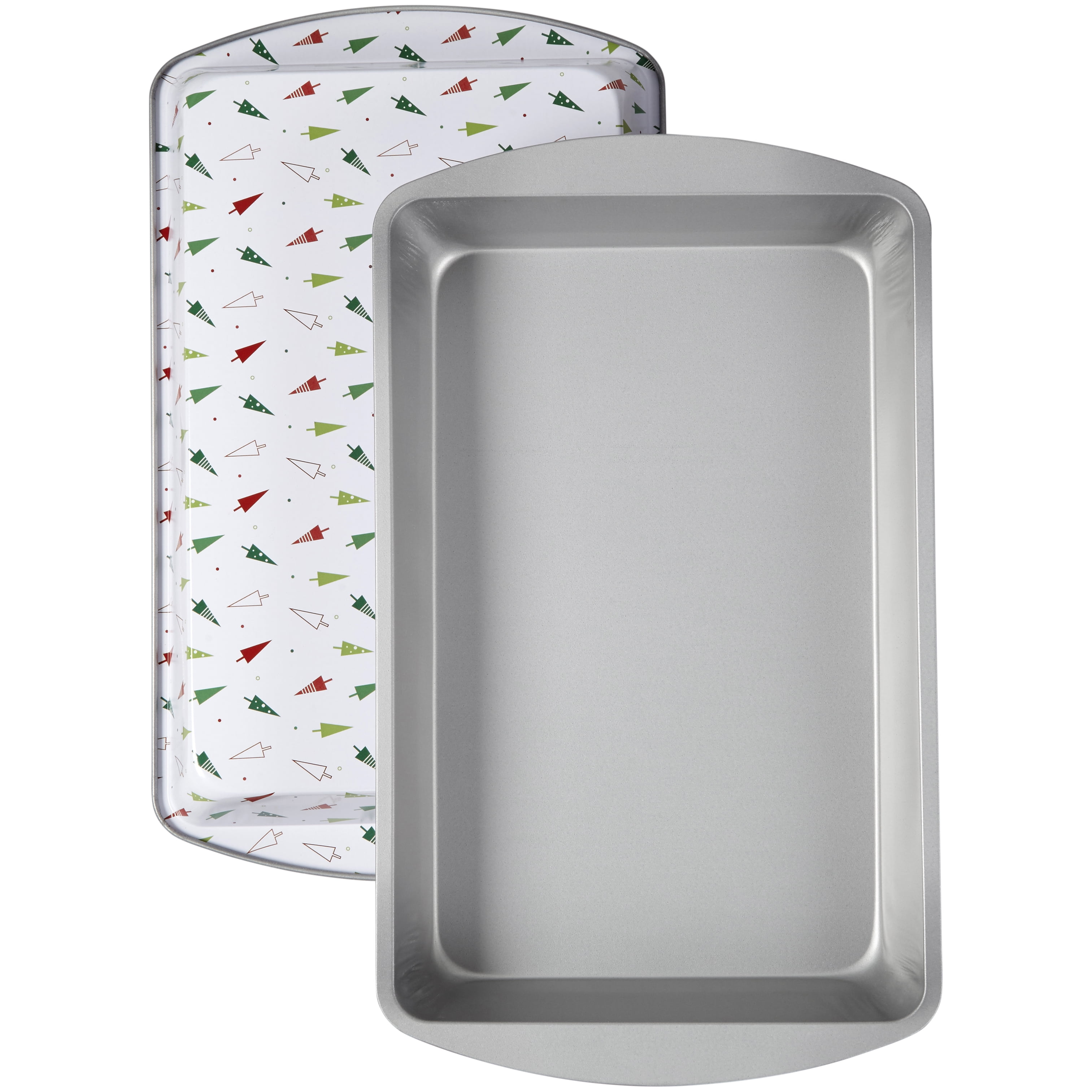 Wilton Christmas Bake+Bring Oblong Pan Set, 2 Piece - Walmart.com