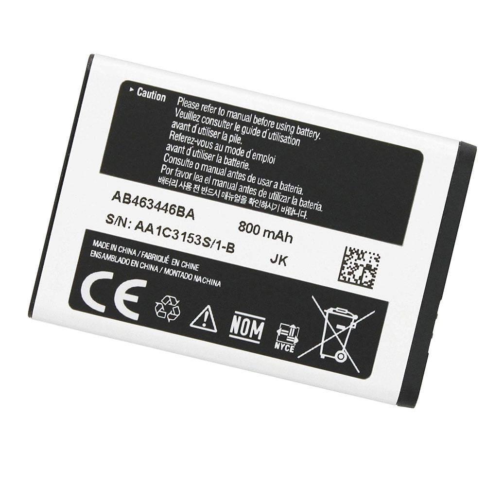 Original Samsung AB463446BA 800mAh Battery for Samsung E1360 in Non-Retail Packaging - Walmart.com