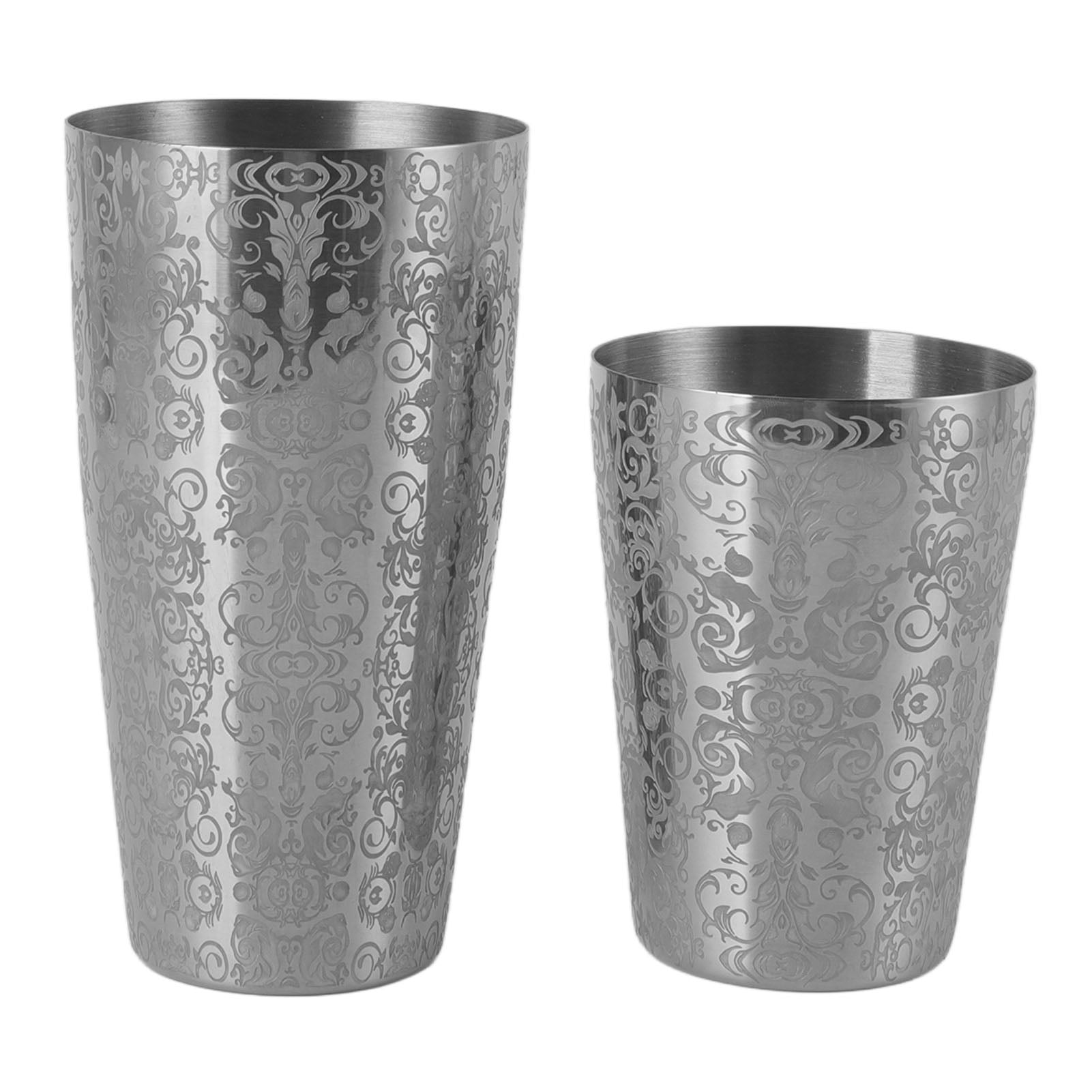 Click here for Dewin Stainless Steel Cocktail Shaker Engraved Mar... prices