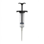 Heavy Duty Stainless Steel Meat Injector Kit, 2 oz Turkey Flavor ...