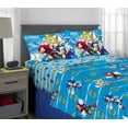 Sonic the Hedgehog Kids 4 Piece Blue Sheet Set, Full - Walmart.com