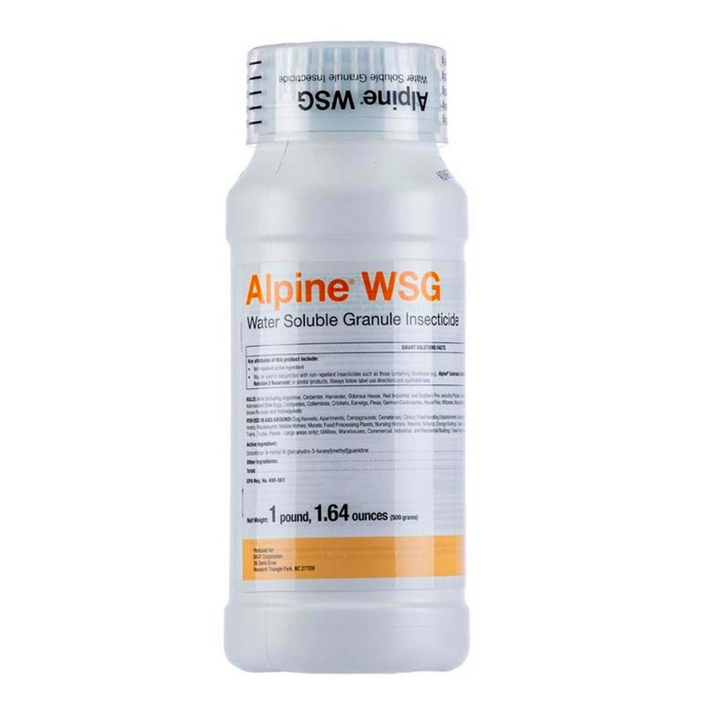 Alpine Wsg Water Soluble Granule Insecticide 500g Jar Flea Bed Bug ...