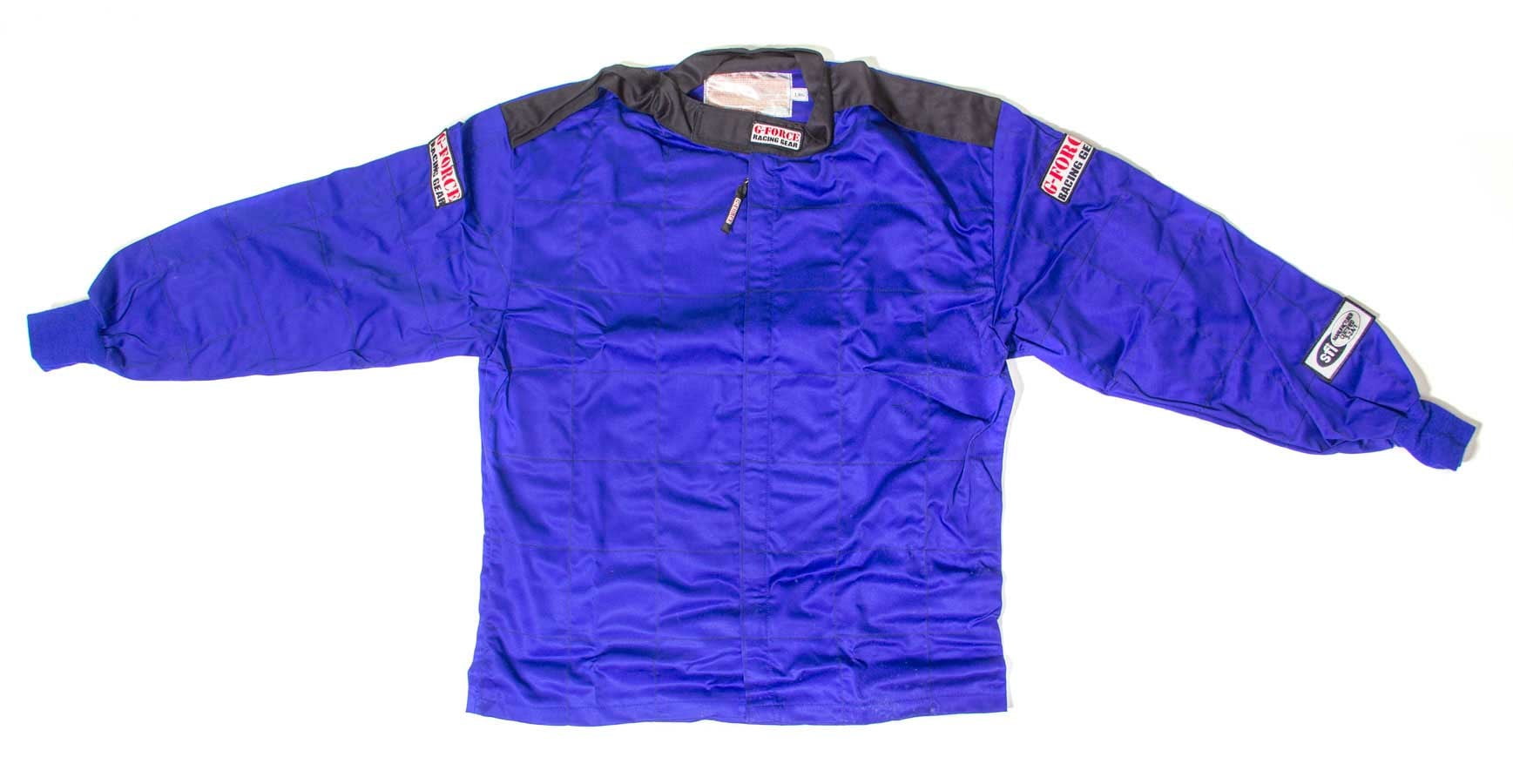 G Force 4126Lrgbu Gf 125 Blue Large Single Layer Racing Jacket ...