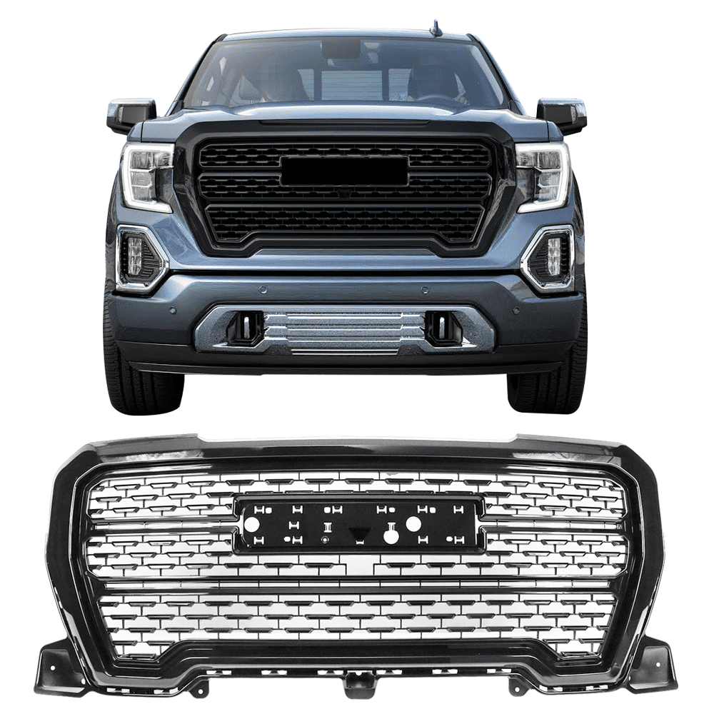 Buy Ikon Motorsports Compatible with 19-21 GMC Sierra 1500 Denali Style ...