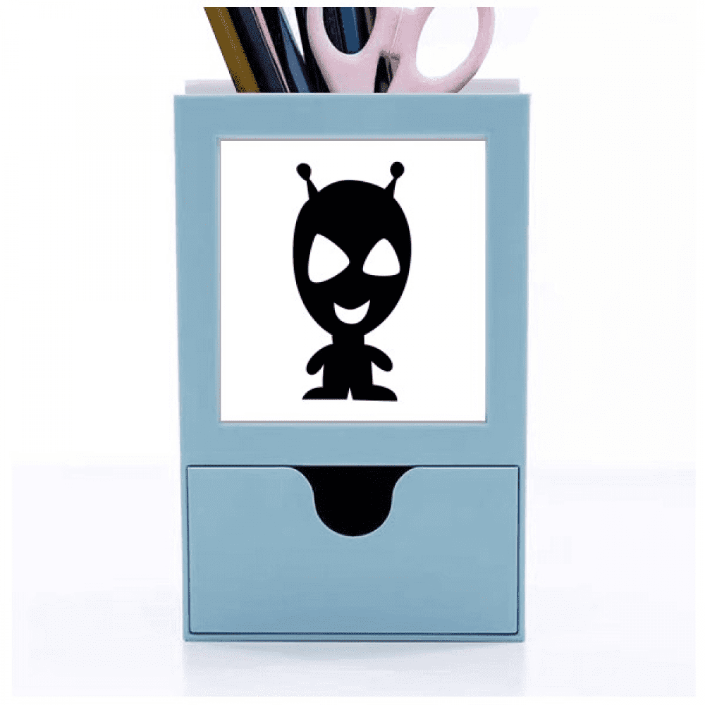 Universe Alien Monster Alien Desk Supplies Organizer Pen Holder Card ...