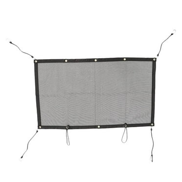 Twowood Durable Car Universal Back Seat Dog Pet Barrier Mesh Safety Net ...