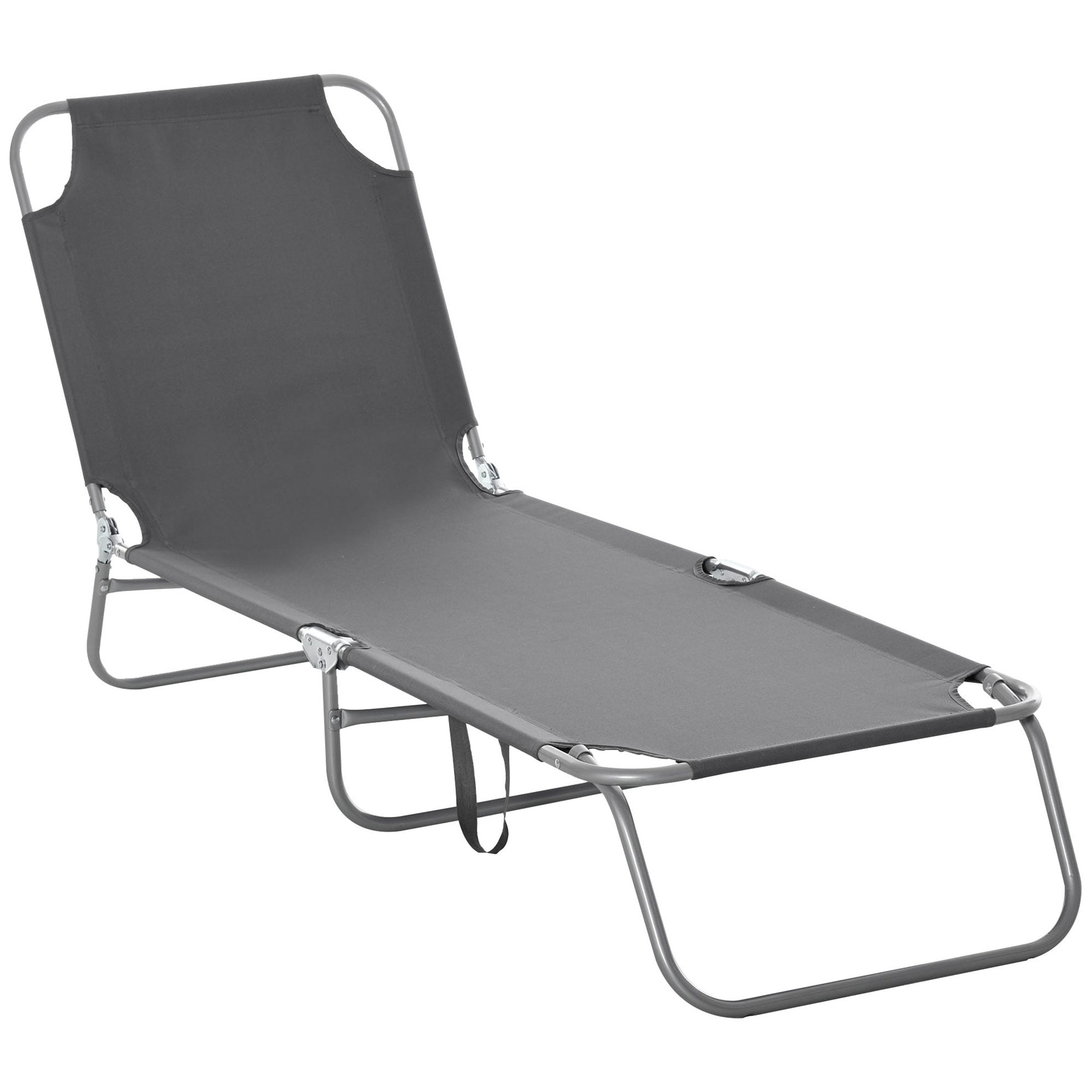 Click here for Outsunny Folding Outdoor Lounge Chair  Portable Re... prices