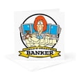 3drose, Funny Worlds Greatest Banker Occupation Job Cartoon, 6 Greeting ...
