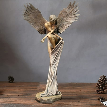 Angel Statue,Remembrance and Redemption Angel Statue,Antique Religious ...