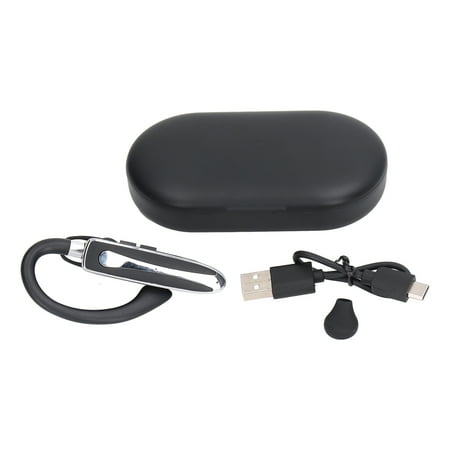 Wireless Earpiece, Multi Functional Button Single Ear Headset Noise ...