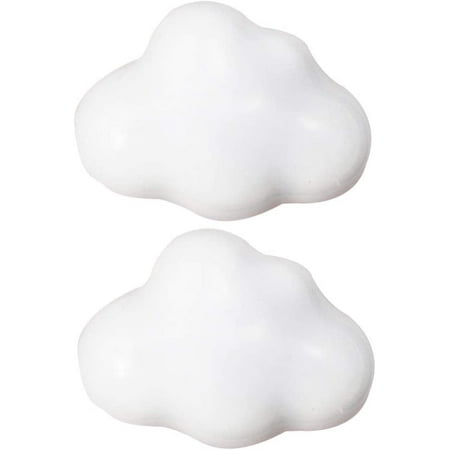 2Pcs Cloud Shaped Drawer Knobs Ceramic Drawer Pull Handles Knob ...