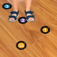 Numbers Line Up Floor Decals Spots Round Bright Color Markers 4 Inches ...
