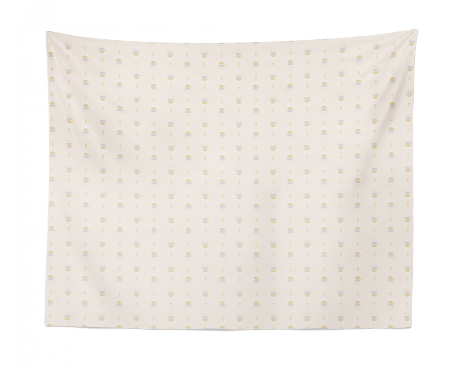 Neutral Color Tapestry, Moroccan Grid Pattern Ethnic Art Eastern ...