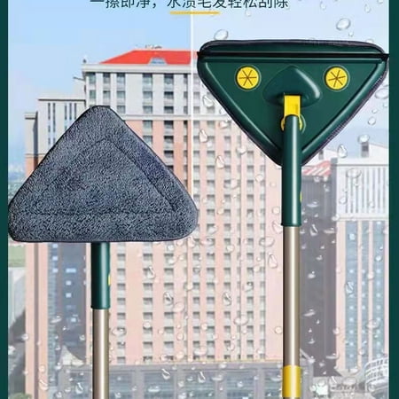 Mistaha Triangular mop telescopic flat-panel home ceiling multi ...