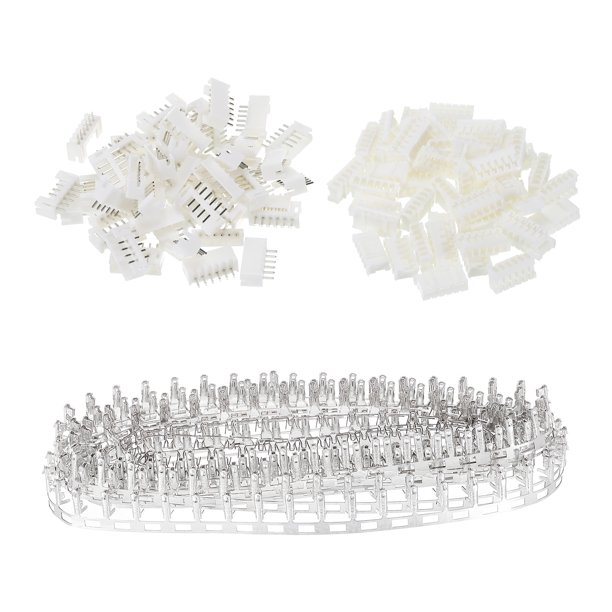 2mm Pitch Connector Kit 6 Pin Male Female Header Socket 6-Pin Housing ...