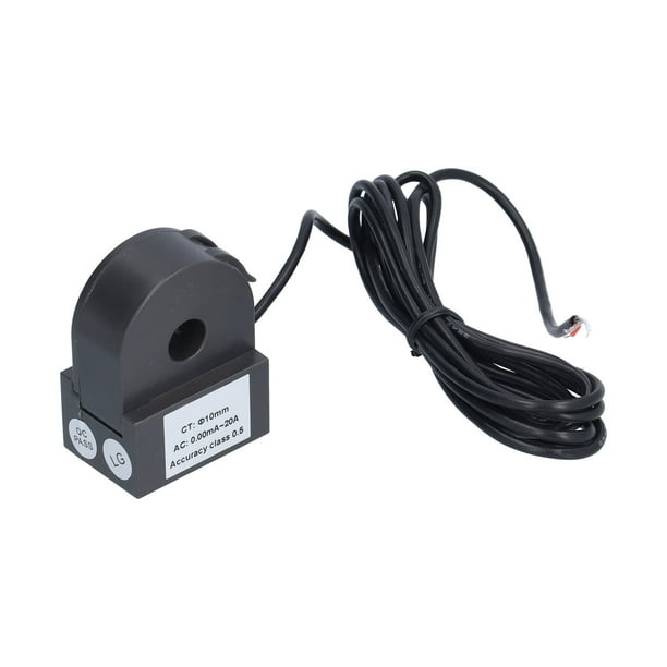 Leakage Current Sensor, 0.00mA-20A AC Current Sensor Open Close Type Multifunctional For ...