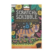 Art 101 Ultimate Scratch Art Combo Kit with 41 Pieces in a Colorful ...