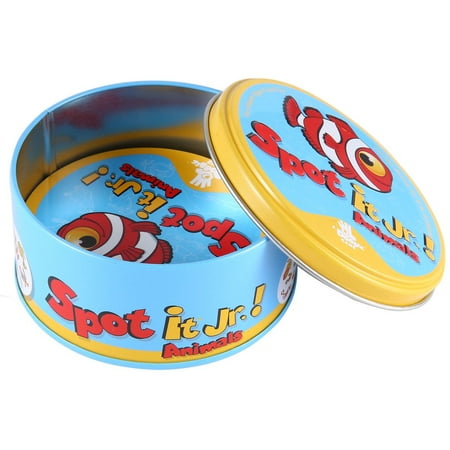 Spot It Junior Animals game spot sport & alphabet for kids family fun ...