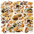 35pcs-100pcs Delicious Stickers Food Graffiti Decals Snacks Decals Meal ...