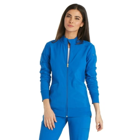 cherokee iFlex cK303 Zip Front Warm-Up Jacket Royal XXS | Walmart Canada