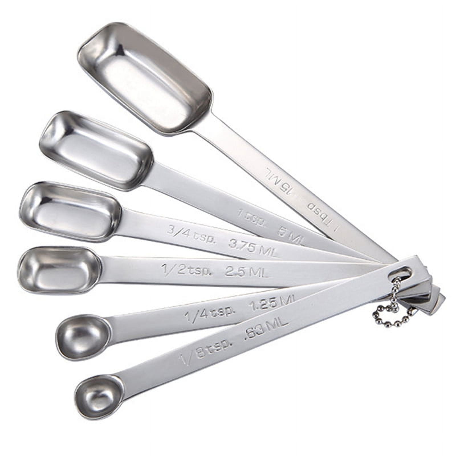 Click here for Unbranded 6pcs Measuring Spoons Set  Stainless Ste... prices