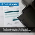 3.5 x 2 Integrated Form Label Sheet - Combination Paper + Labels ...