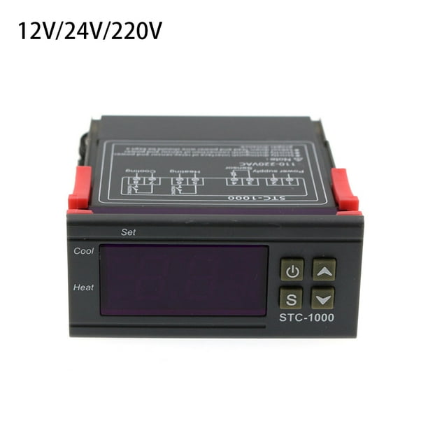 Humidity Regulator Dual Display Wall-mounted Egg Incubator Cool Switch ...