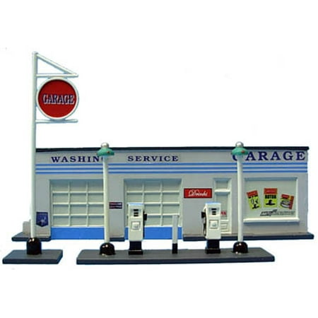GAS STATION HO SCALE - Walmart.com