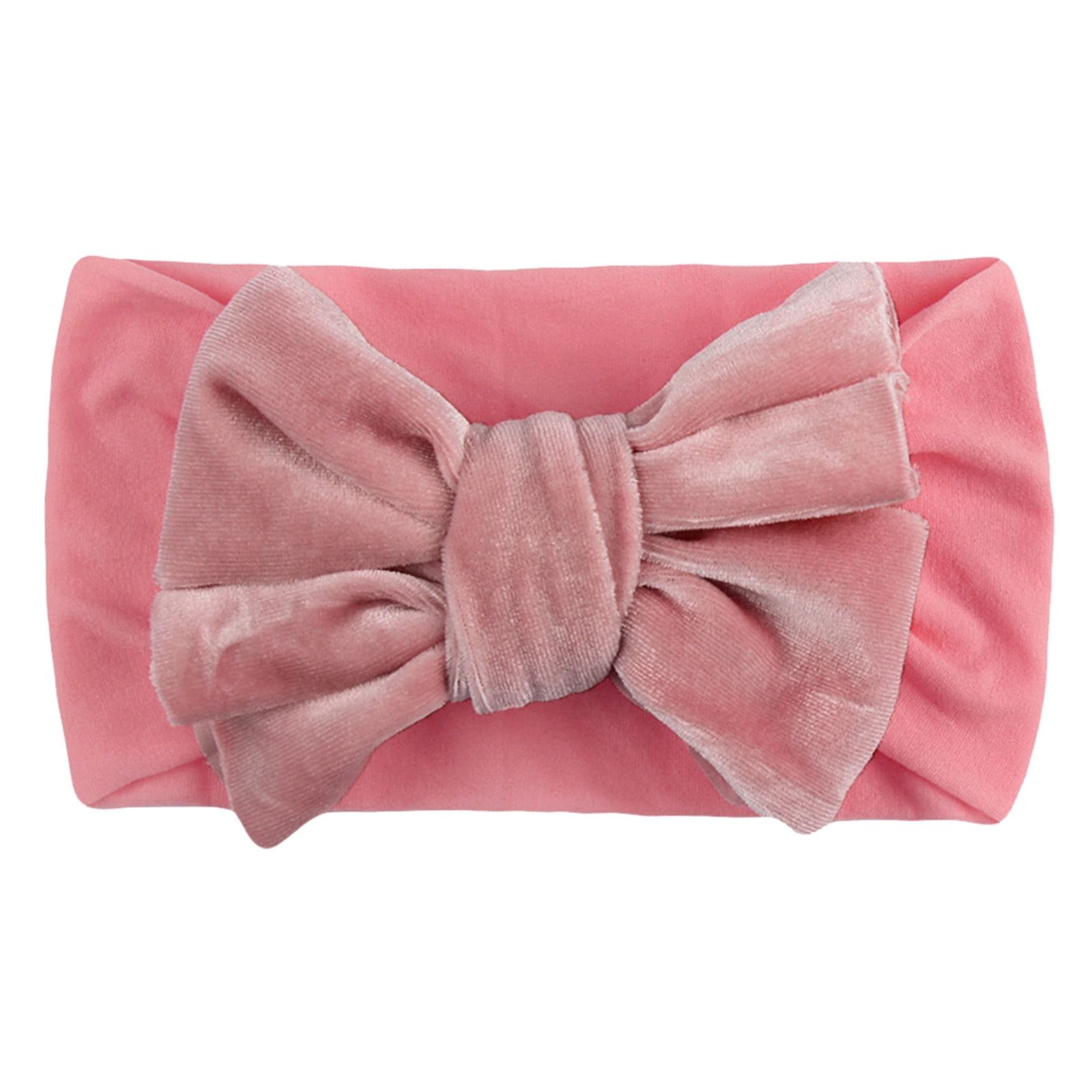 Click here for Zhangmingg Baby Solid Headwear For Girls Bow Hair... prices