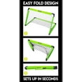 Sports Portable Mini Soccer Goal - Folding Indoor Outdoor Kids Mini ...