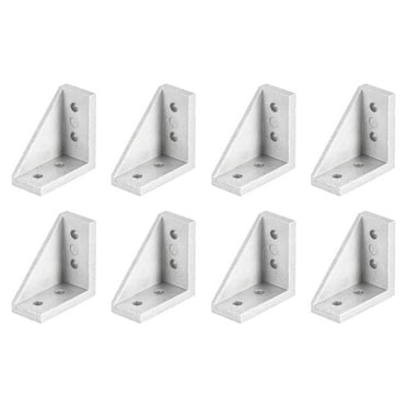 Befenybay 4PCS Black Corner Bracket Cube (20x20x20mm) for 6mm Slot ...