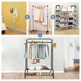 Flngr Metal Garment Rack, Multi-functional Hanging Clothes Stand for ...