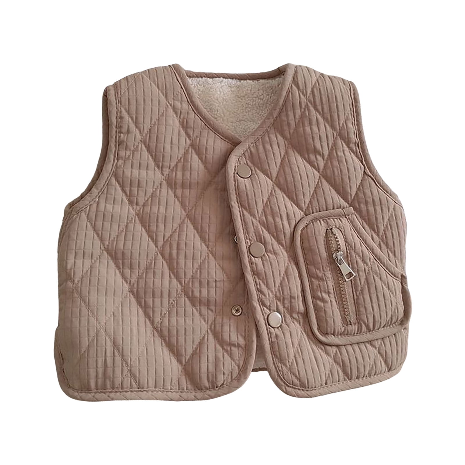 Click here for Curenmufel Toddler Fleece Vest Girls Boys Sherpa F... prices