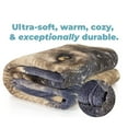 Dawhud Direct | Plush Wildlife Print Fleece Throw Blanket by Collin ...