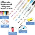 4 PACK Magnetic Dry Erase Board Sheet for Fridge, 12"x8" Erasable ...