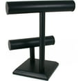 Double T Bar Black Leatherette Display Jewelry Stand - Walmart.com