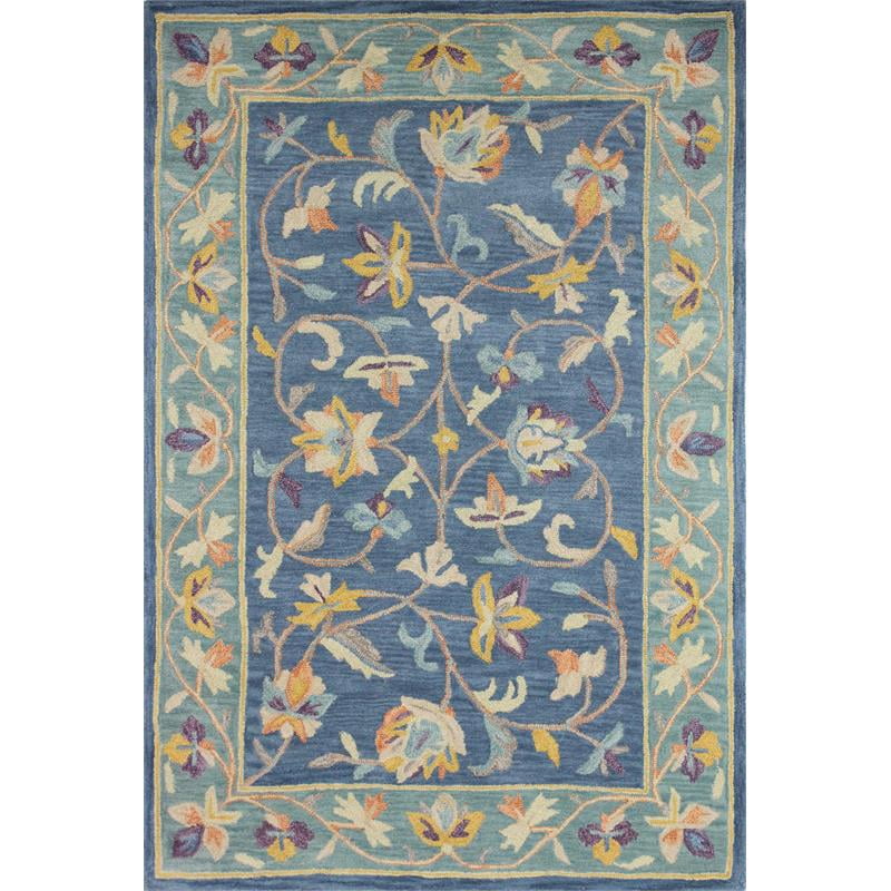 Bashian Priory Area Rug Azure 8'6" X 11'6" - Walmart.com