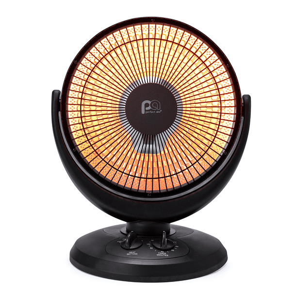 Perfect Aire Oscillating Radiant Dish Heater - Walmart.com