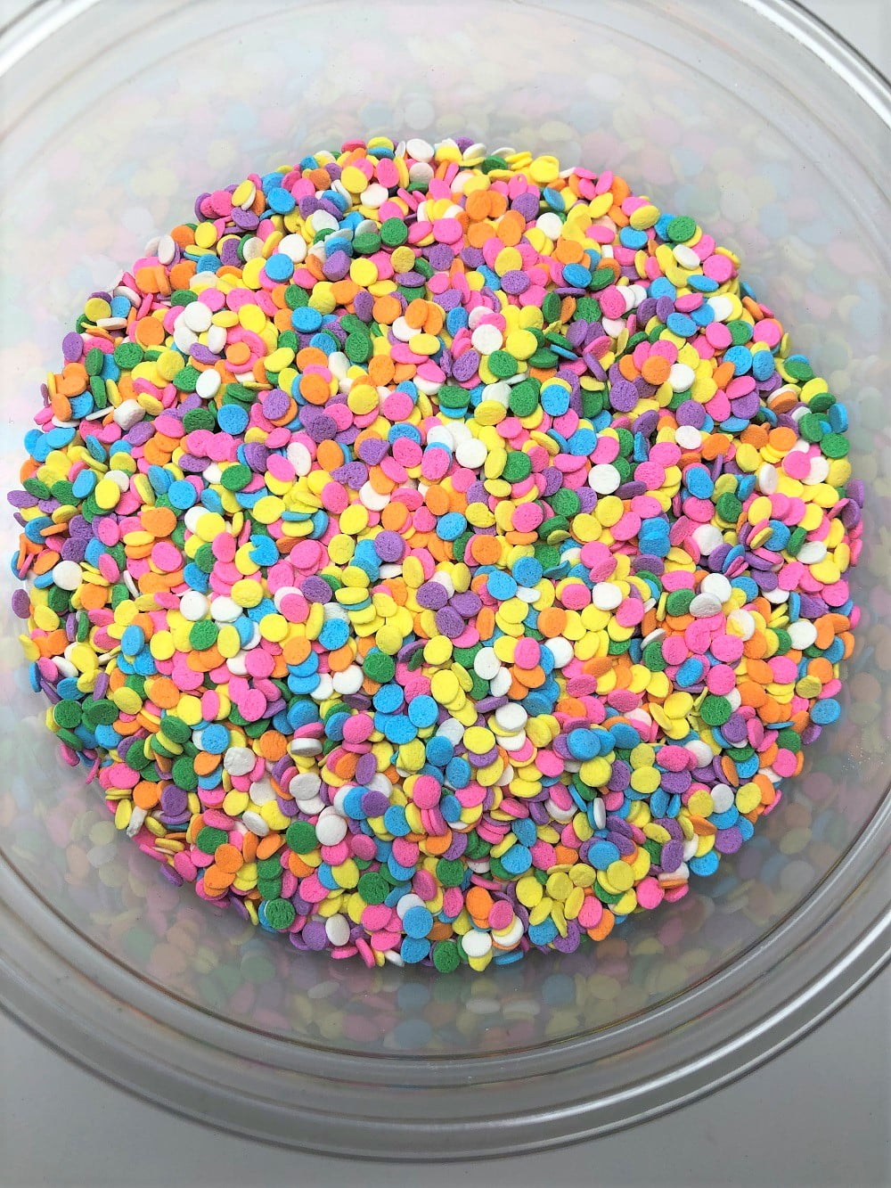 Pastel Sequin Shapes Bakery Topping Sprinkles Sequins 8 ounces ...