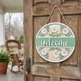 WYBXZ 2D Wooden Flower Sign – Hand-Painted Simulated Bloom for ...