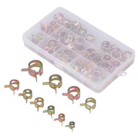 Fuel Line Clamp, Galvanized Wide Application Spring Band Type Clip For ...