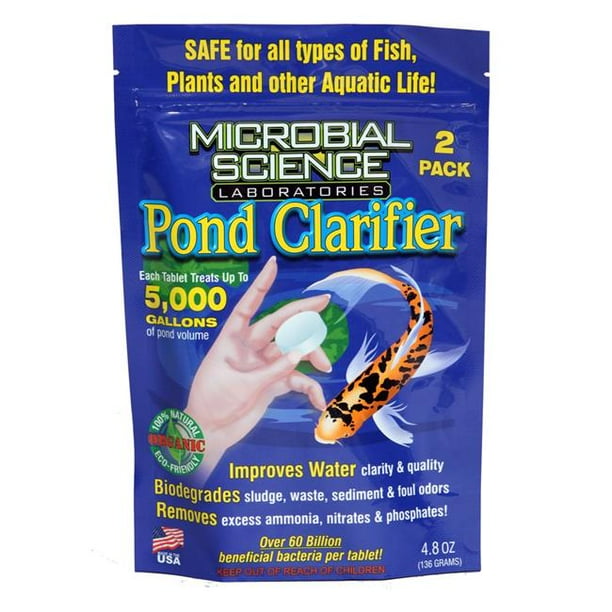 Microbial Science 1502172 4.8 oz Pond Clarifier - Pack of 2 - Walmart.com