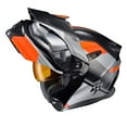 Scorpion EXO-AT950 Zec Snow Helmet w/Electric Heated Shield Orange SM ...