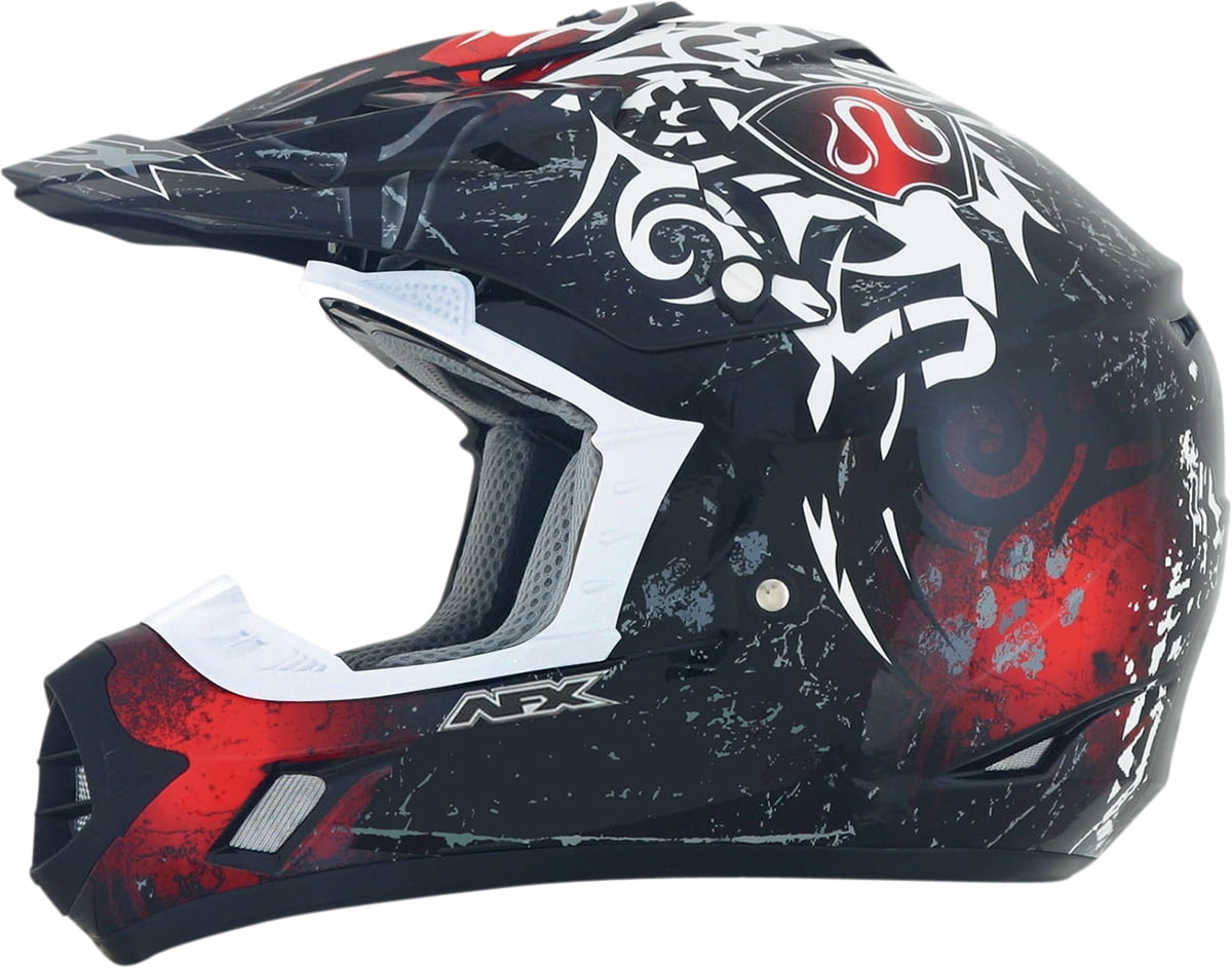 AFX FX-17 Danger Helmet Red 2X 0110-3822 - Walmart.com