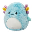 Squishmallows FuzzAMallows 12 inch Irina the Teal Axolotl - Child's ...