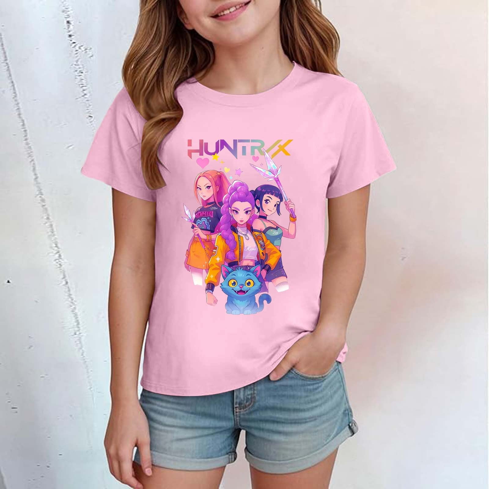 Click here for Toome Demonhunters By Kpopsinger Girls Casual T-Sh... prices