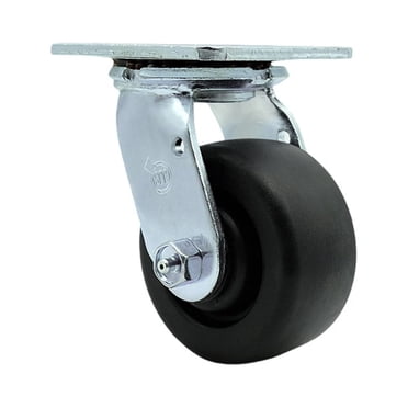 BBQ Smoker Grill Flat Free All Terrain 8 Inch Swivel Caster Set ...